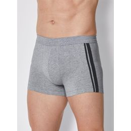 Panty Schiesser, Herren, Gr. 5, 3 Stk., grau (grau, meliert), 95% Baumwolle, 5% Elasthan, Unterhosen Panty