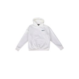 Kapuzensweatshirt DROPSIZE "Dropsize HEAVY OVERSIZE HUSTLE CLUB HOODIE", Herren, Gr. L, cream wei&szlig;, 70% Baumwolle, 30% Polyester, bedruckt, Sweatshirts