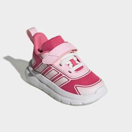 Sneaker adidas Sportswear "TENSAUR RUN 4.0 EL I", M&auml;dchen, Gr. 21, pink fusion, clear pink, ftwr wei&szlig;, Synthetik, Textil, Schuhe Sneaker, f&uuml;r Kinder