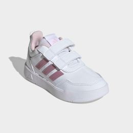 Sneaker adidas Sportswear "TENSAUR SPORT 3.0 CF K", M&auml;dchen, Gr. 28, rosa (cloud wei&szlig;, clear pink, grau two), Synthetik, Textil, Schuhe Sneaker, f&uuml;r Kinder & Jugendliche