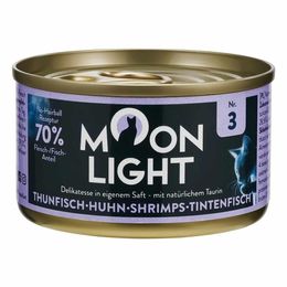 Moonlight Dinner Nr. 3 - Thunfisch, Huhn, Shrimps, Tintenfisch 24x80g