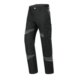 K&Uuml;BLER WORKWEAR K&Uuml;BLER Hose ACTIVIQ cotton+ HIGH PSA 2 schwarz/anthrazit 114 ; K&uuml;bler Workwear (2355 3421-9997-114)
