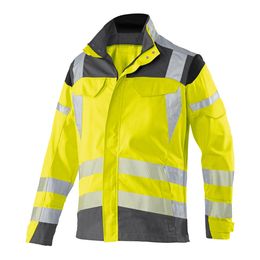 K&Uuml;BLER WORKWEAR K&uuml;bler PSA Reflectiq Jacke 1207 warngelb/anthrazit 90 ; K&uuml;bler Workwear (1207 8340-3497-90)