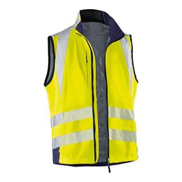K&Uuml;BLER WORKWEAR Weste REFLECTIQ PSA 2 warngelb/dunkelblau Form 7207 Gr&ouml;&szlig;e L ; K&uuml;bler Workwear (7207 8340-3448-L)