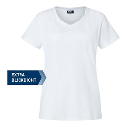 K&Uuml;BLER WORKWEAR K&uuml;bler T-Shirt Damen wei&szlig; 4XL ; K&uuml;bler Workwear (5231 6266-10-4XL)