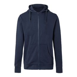 K&Uuml;BLER WORKWEAR K&uuml;bler Kapuzen-Sweatjacke dunkelblau XS ; K&uuml;bler Workwear (5236 6406-48-XS)