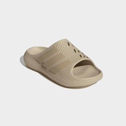 Badesandale adidas Sportswear "PURECHILL SLIDES", Herren, Gr. 38, khaki three, gold rw, gold rw, Synthetik, Schuhe, Badelatschen
