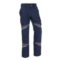 K&Uuml;BLER WORKWEAR K&uuml;bler ACTIVIQ cotton+ Hose dunkelblau/anthrazit 110 ; K&uuml;bler Workwear (2250 3421-4897-110)