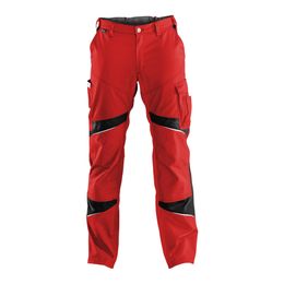 K&Uuml;BLER WORKWEAR K&uuml;bler Activiq Hose 2350 mittelrot/schwarz 42 ; K&uuml;bler Workwear (2350 5365-5599-42)