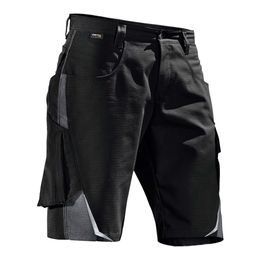 K&Uuml;BLER WORKWEAR K&uuml;bler 2524 Pulsschlag Bermuda schwarz/anthrazit Gr&ouml;&szlig;e 50, aus Baumwolle/Polyester mit Rei&szlig;verschluss/Taschen/Kniepolstertaschen f&uuml;r Arbeitsschutz (2524 5353-9997-50)