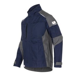 K&Uuml;BLER WORKWEAR K&uuml;bler ACTIVIQ cotton+ Jacke dunkelblau/anthrazit 3XL ; K&uuml;bler Workwear (1250 3421-4897-3XL)