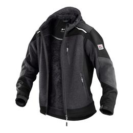 K&Uuml;BLER WORKWEAR Strickjacke 1741 Gr.L dunkelgrau/schwarz K&Uuml;BLER ; K&uuml;bler Workwear (1741 9511-9899-L)