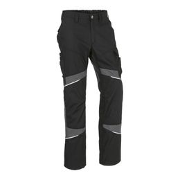 K&Uuml;BLER WORKWEAR K&uuml;bler ACTIVIQ cotton+ Hose schwarz/anthrazit 58 ; K&uuml;bler Workwear (2250 3421-9997-58)