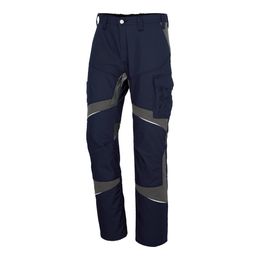 K&Uuml;BLER WORKWEAR Sommerhose ACTIVIQ dunkelblau/anthrazit Form 2150 Gr&ouml;&szlig;e 46 ; K&uuml;bler Workwear (2150 5365-4897-46)