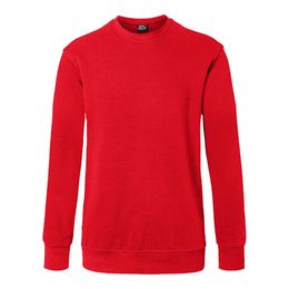 K&Uuml;BLER WORKWEAR K&Uuml;BLER Sweatshirt mittelrot L ; K&uuml;bler Workwear (5234 6406-55-L)