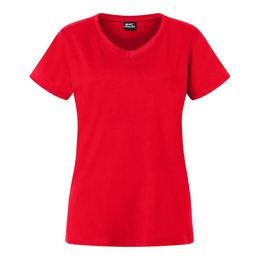 K&Uuml;BLER WORKWEAR K&Uuml;BLER T-Shirt Damen mittelrot M ; K&uuml;bler Workwear (5231 6206-55-M)