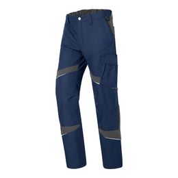 K&Uuml;BLER WORKWEAR K&uuml;bler Hose ACTIVIQ cotton+ HIGH PSA 2 dunkelblau/anthrazit 110 ; K&uuml;bler Workwear (2355 3421-4897-110)