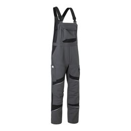 K&Uuml;BLER WORKWEAR K&uuml;bler Latzhose ACTIVIQ cotton+ HIGH PSA 2 anthrazit/schwarz 60 ; K&uuml;bler Workwear (3255 3421-9799-60)