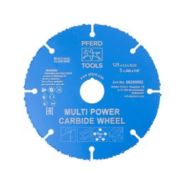 Pferd Trennscheibe POS MULTI POWER CARBIDE WHEEL DS 125 x 1,2 x 22,23 (68200002)