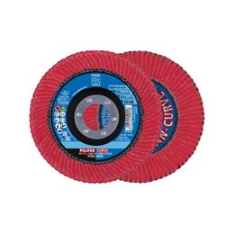 Pferd TOOLS POLIFAN-Flap Discs PFR 115-L CO 60 SGP CURVE STEELOX (67698046)