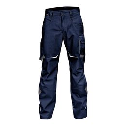 K&Uuml;BLER WORKWEAR Kuebler Pulsschlag Bundhose 2424 dunkelblau/anthrazit Groesse 56 ; K&uuml;bler Workwear (2424 5353-4897-56)