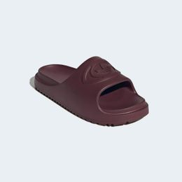 Badesandale adidas originals "CAMPUS 00S FOAM SLIDE W", Damen, Gr. 42, maroon, maroon, maroon, Synthetik, Schuhe, Badelatschen