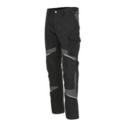 K&Uuml;BLER WORKWEAR K&uuml;bler ACTIVIQ cotton+ Damenhose schwarz/anthrazit 54 ; K&uuml;bler Workwear (2550 3421-9997-54)