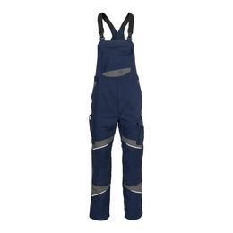 K&Uuml;BLER WORKWEAR K&uuml;bler ACTIVIQ cotton+ Latzhose dunkelblau/anthrazit 64 ; K&uuml;bler Workwear (3450 3421-4897-64)