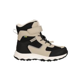 Stiefel ZIGZAG "Balful", M&auml;dchen, Gr. 24, beige, Kunstfaser, Lederimitat, Schuhe Stiefel, mit Verst&auml;rkungen und Schnellschn&uuml;rsystem
