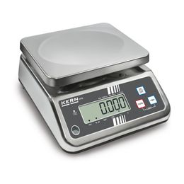 Kern Tischwaage FFN 15K2IPN+C kalibriert, W&auml;gebereich 15 kg, Ablesbarkeit 2 g ; KERN & Sohn)