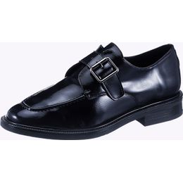 Slipper Heine, Damen, Gr. 35, marine, Synthetik, Schuhe Slipper