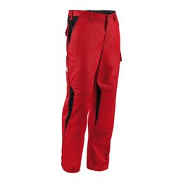 K&Uuml;BLER WORKWEAR K&uuml;bler IMAGE DRESS Hose mittelrot/schwarz 27 ; K&uuml;bler Workwear (2346 3411-5599-27)