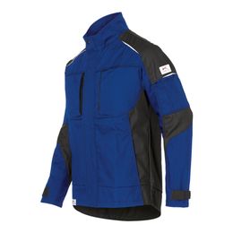K&Uuml;BLER WORKWEAR K&uuml;bler ACTIVIQ cotton+ Jacke kbl.blau/schwarz M ; K&uuml;bler Workwear (1250 3421-4699-M)