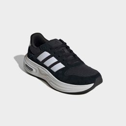 Walkingschuh adidas Sportswear "CLOUDFOAM CUXXION", Herren, Gr. 40, carbon, ftwr wei&szlig;, core schwarz, Leder, Synthetik, Textil, Schuhe Walkingschuh