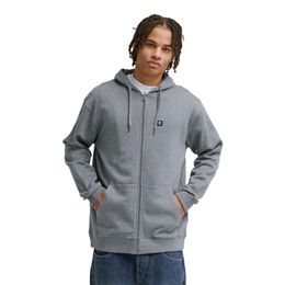 Hoodie DC Shoes "Lorion", Herren, Gr. L, dunkelgrau heather, Obermaterial: 50% Baumwolle, 25% Baumwolle, 25% Polyester., Sweatshirts Hoodie