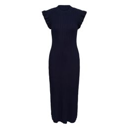 Midikleid Saint Tropez "Kleid SigridaSZ", Damen, Gr. L, N-Gr, blau (night sky), Obermaterial: 72% Viskose LENZING ECOVERO CV LenzEcov. 28% Polyamid PA., Kleider Midikleid