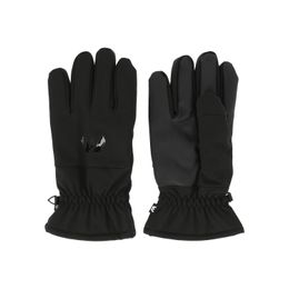 Laufhandschuhe WHISTLER "Wasio", Damen, Gr. L, schwarz, 94% Polyester, 6% Elasthan, unifarben, Handschuhe, mit atmungsaktiver Funktion