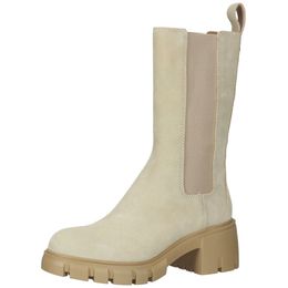 Stiefelette Steve Madden "Steve Madden Stiefelette Veloursleder/Textil", Damen, Gr. 39, sand, Textil, Veloursleder, Schuhe Stiefelette