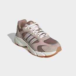 Sneaker adidas Sportswear "CRAZYCHAOS 2000", Damen, Gr. 36, chalky braun, wonder beige, wonder taupe, Leder, Synthetik, Textil, Schuhe Sneaker, inspiriert vom Design des adistar control