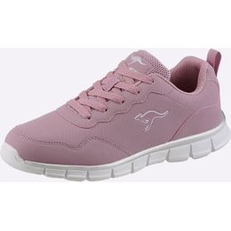 Sneaker Kangaroos, Damen, Gr. 37, hortensie, Lederimitat, Schuhe Sneaker