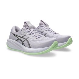 Laufschuh asics "GEL-CUMULUS 28", Damen, Gr. 41,5, dahlia, illuminate gelb, Synthetik, Schuhe Laufschuh, sportlicher Stil, leicht profiliertes Laufsohlenprofil, Schn&uuml;rung