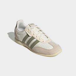 Sneaker adidas Sportswear "BARREDA LO", Damen, Gr. 36, sanftes wei&szlig;, tent gr&uuml;n, warm vanilla, Synthetik, Schuhe Sneaker