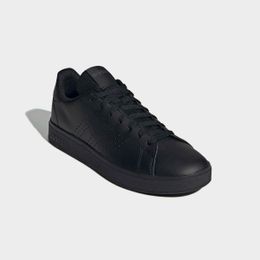 Sneaker adidas Sportswear "ADVANTAGE BASE 2.0", Herren, Gr. 42,5, core schwarz, core schwarz, grau six, Synthetik, Textil, Schuhe Sneaker, inspiriert vom Design des adidas stan smith