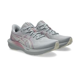 Laufschuh asics "GT-1000 15", Damen, Gr. 38, piedmont grau, taro lila, Synthetik, Schuhe Laufschuh, f&uuml;r mehr Stabilit&auml;t und wasserdicht