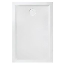 Hoesch Muna S Mineralguss-Duschwanne 4252.010 90 x 80 x 3 cm, wei&szlig;, Solique, Antirutsch