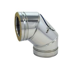Bertrams Dw Segmentbogen 22SB90-600 600 mm, 90&deg;, mit Reinigungsverschluss VD