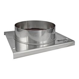 Bertrams Ewr-d Verankerungsplatte 21VP-D500 &Oslash; 500 x 1 mm, Kondensatschale mit 3/4"-Ablauf