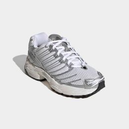 Sneaker adidas originals "ADISTAR CONTROL 3", M&auml;dchen, Gr. 38,5, cloud wei&szlig;, silber metallic, core schwarz, Synthetik, Textil, Schuhe Sneaker, f&uuml;r Kinder & Jugendliche