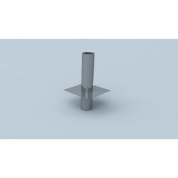 Bertrams Ewr Kaminkopfverl&auml;ngerung 21KV750-180-2 &Oslash; 180 mm, einwandig, 750 mm, rundes Einsteckende, Edelstahl V4A