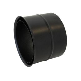 Bertrams ST-Pu Wandfutter 08WFD300 &Oslash; 300 mm, doppelt, 0,8 mm, pulverbeschichtet, schwarz